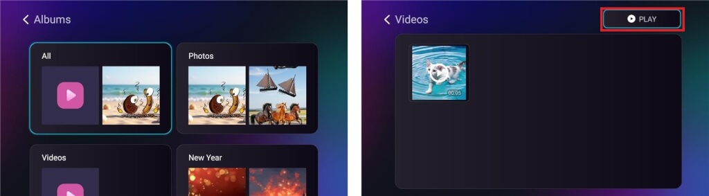 1001 TVs--How to Share Home Slideshow/Album from Phone to Android/Apple TV