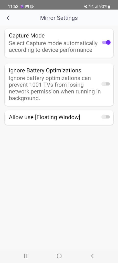 1001 TVs--[Android] How to Mirror Android phone Screen to PC