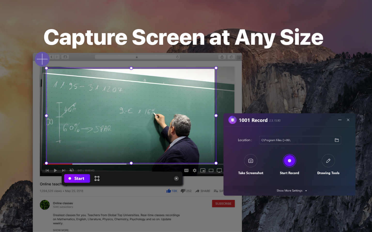 1001 TVs--Introducing 1001 Record: Screen Recorder for Mac
