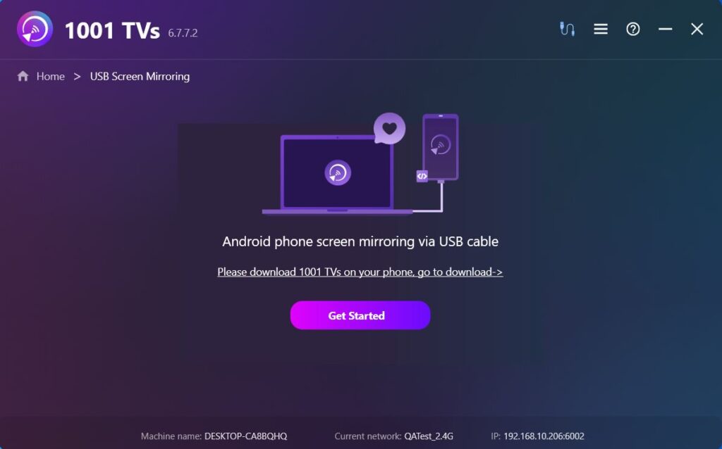 1001 TVs--USB Screen Mirroring is coming soon！