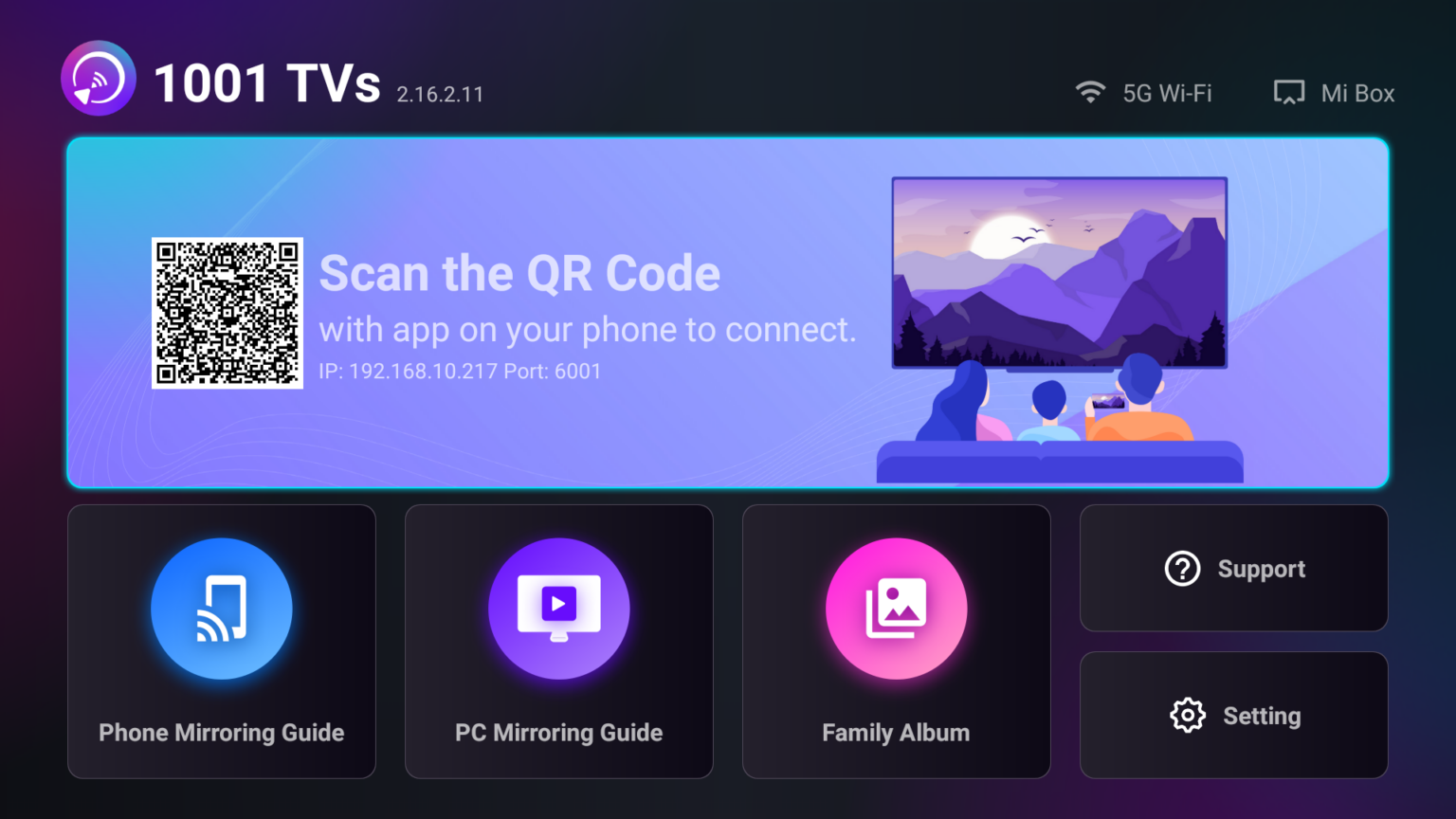 1001 TVs--Screen Mirroring
