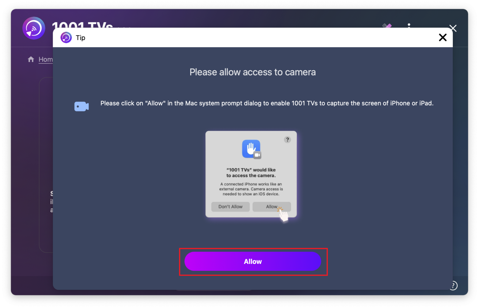 1001 TVs--How to Mirror iPhone to Mac via USB