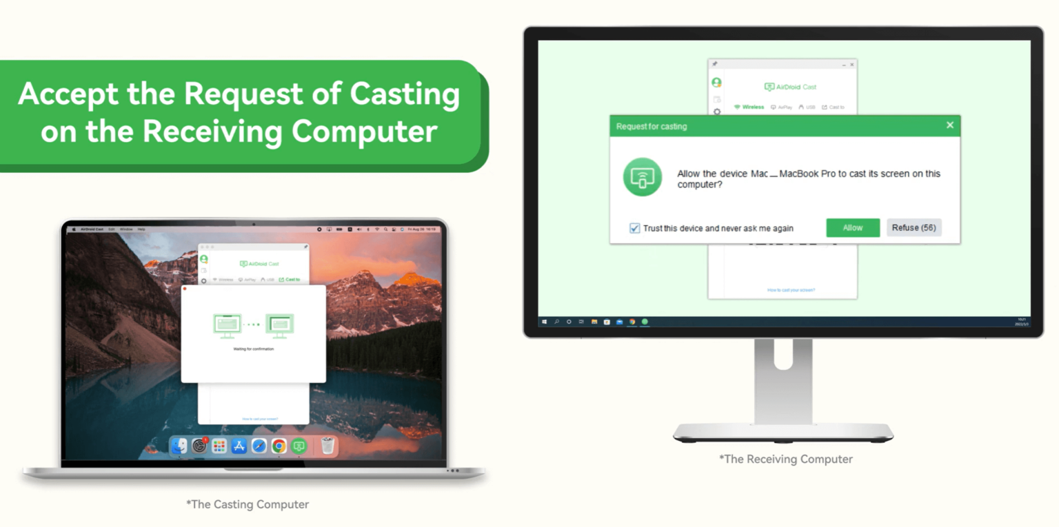 1001 TVs--How to Mirror Your Screen Between Mac and Windows