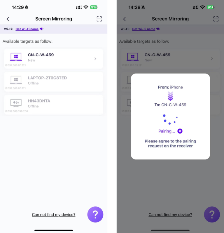 1001 TVs--How to Mirror Multiple Phones to the Same Computer