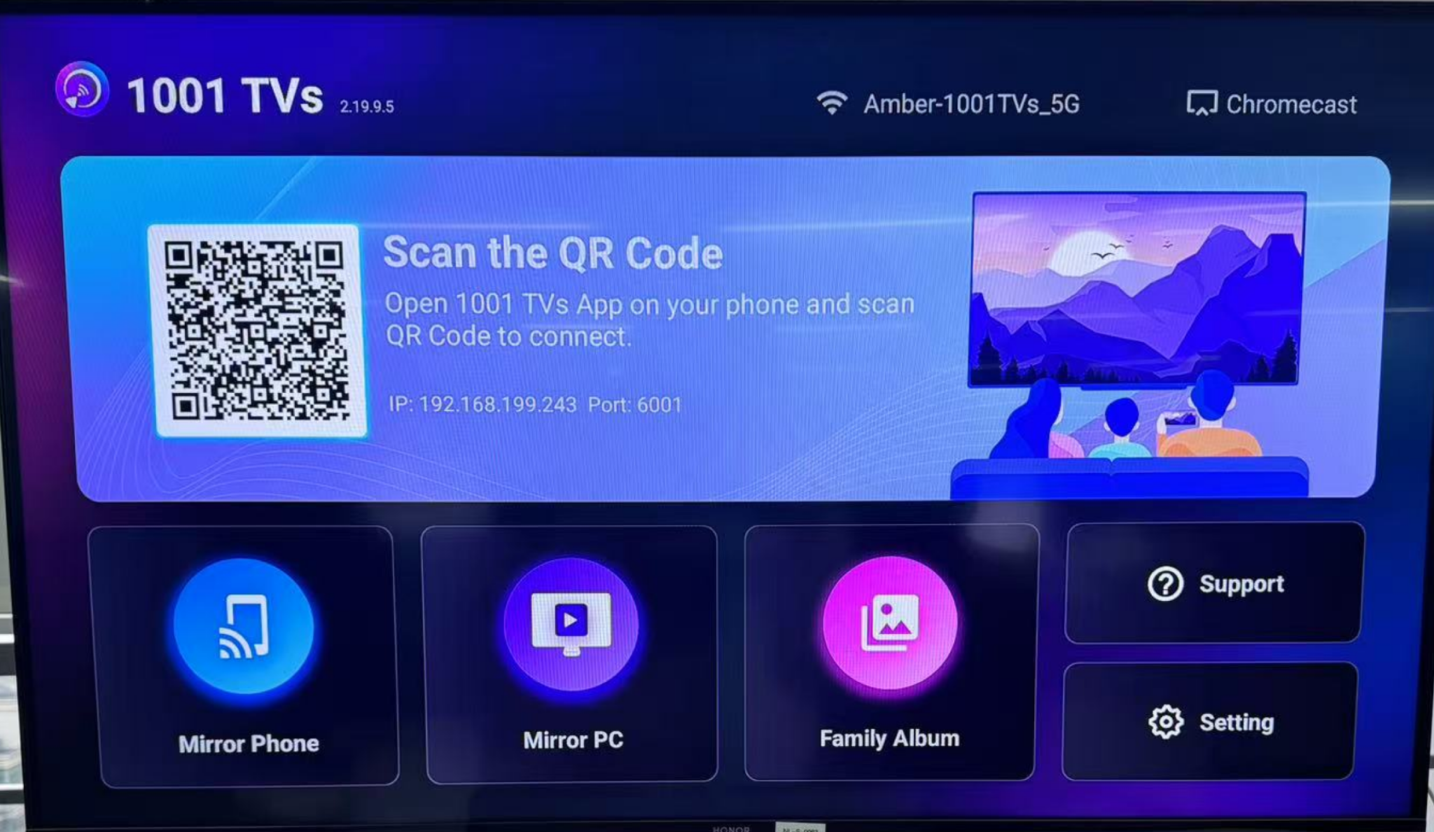 1001 TVs--Guideline for Screen Mirroring with 1001 TVs on TCL 65″ Class 4-Series 4K UHD HDR LED ...