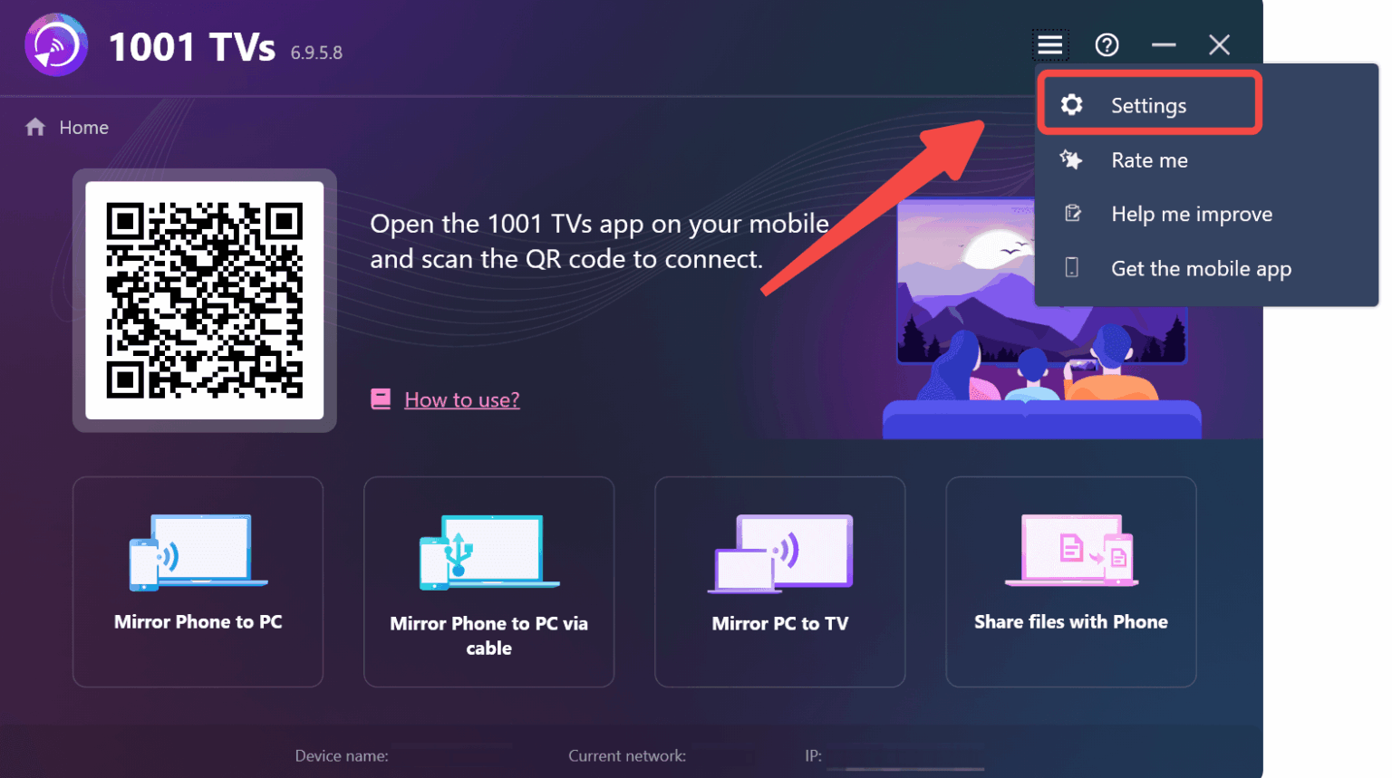 1001 TVs--How to Send Log Files in 1001 TVs (PC Version)