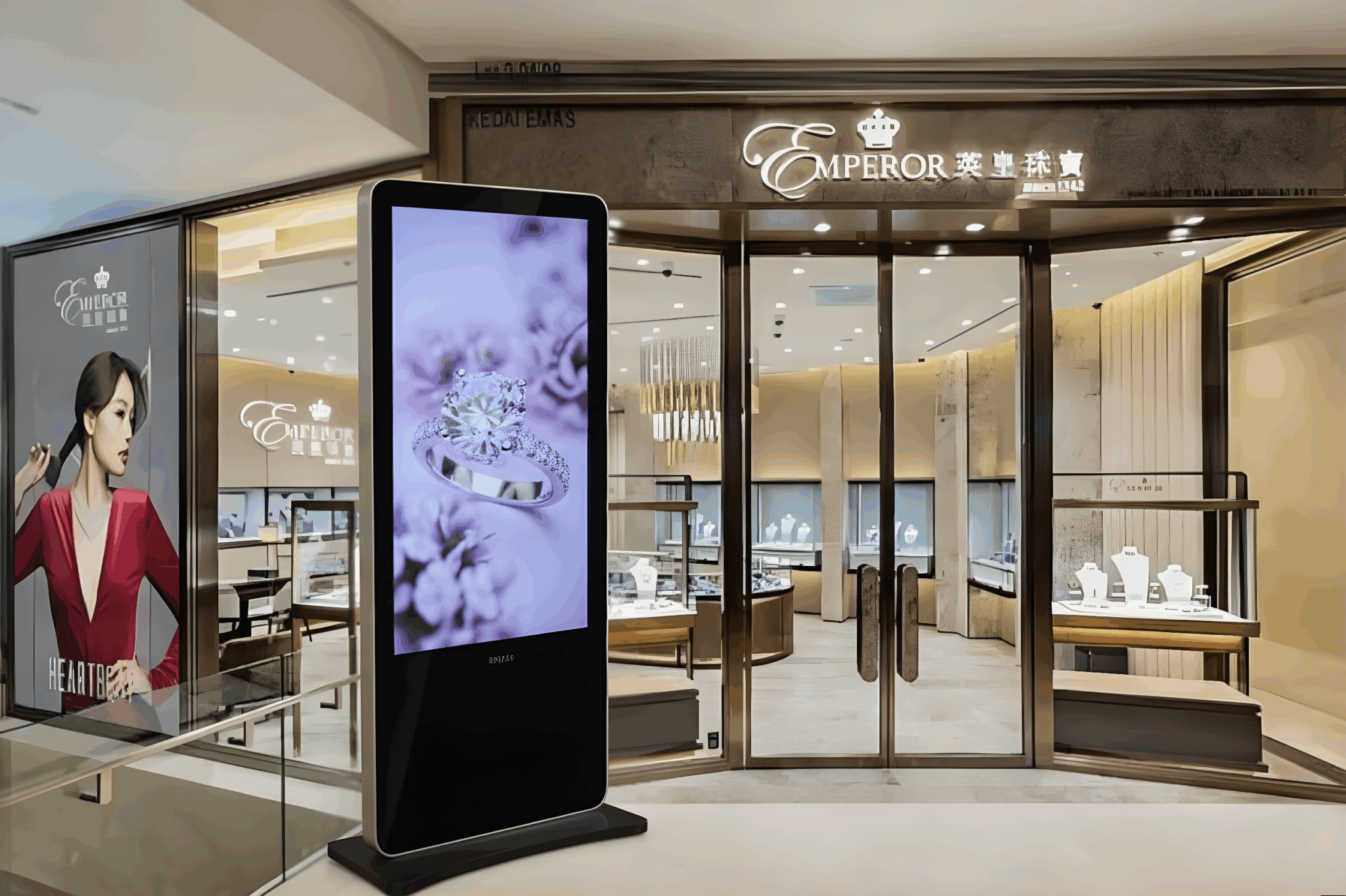 1001 TVs--[Success Story 03] Vertical Screen Mirroring for Jewelry ...