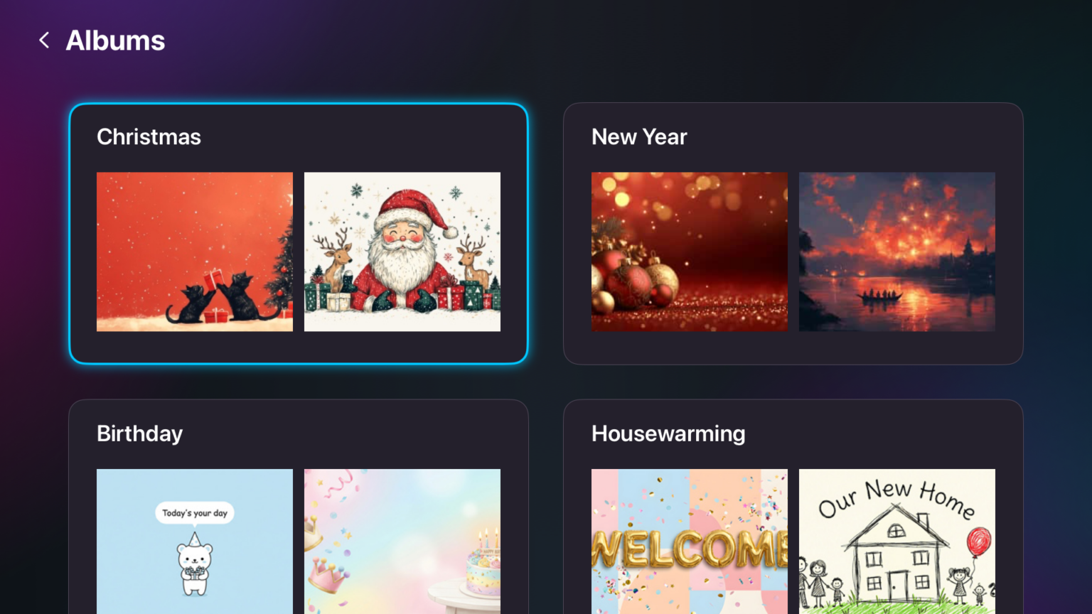 1001 TVs--Free Christmas Wallpapers for Apple TV on 1001 TVs