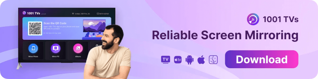 1001 TVs--2026 Guide: How to Screen Mirror PC to TV