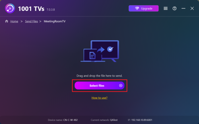 1001 TVs--How to Send Files from Your PC/Mac to TV/PC/Mac