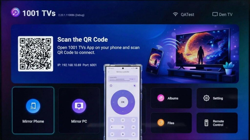 1001 TVs--How to Use Your Phone as a Remote Control for Android TV